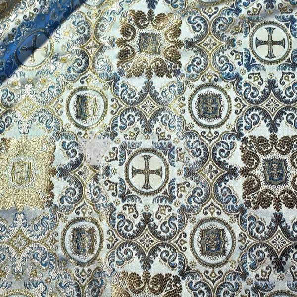 Tessuto damascato colori assortiti I 04 - Mondo Bizantino