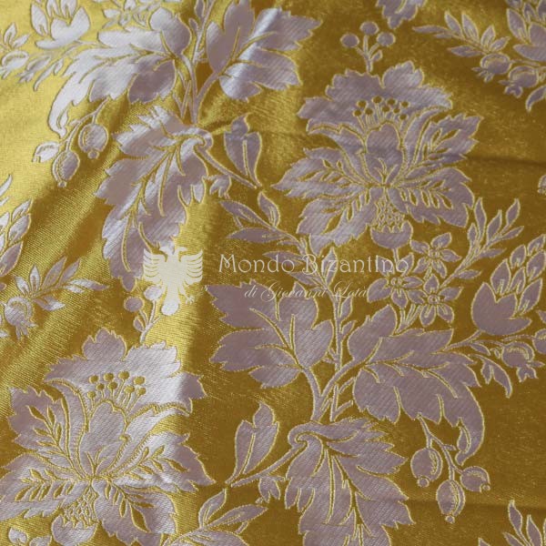 Tessuto damascato colori assortiti I 45 - Mondo Bizantino
